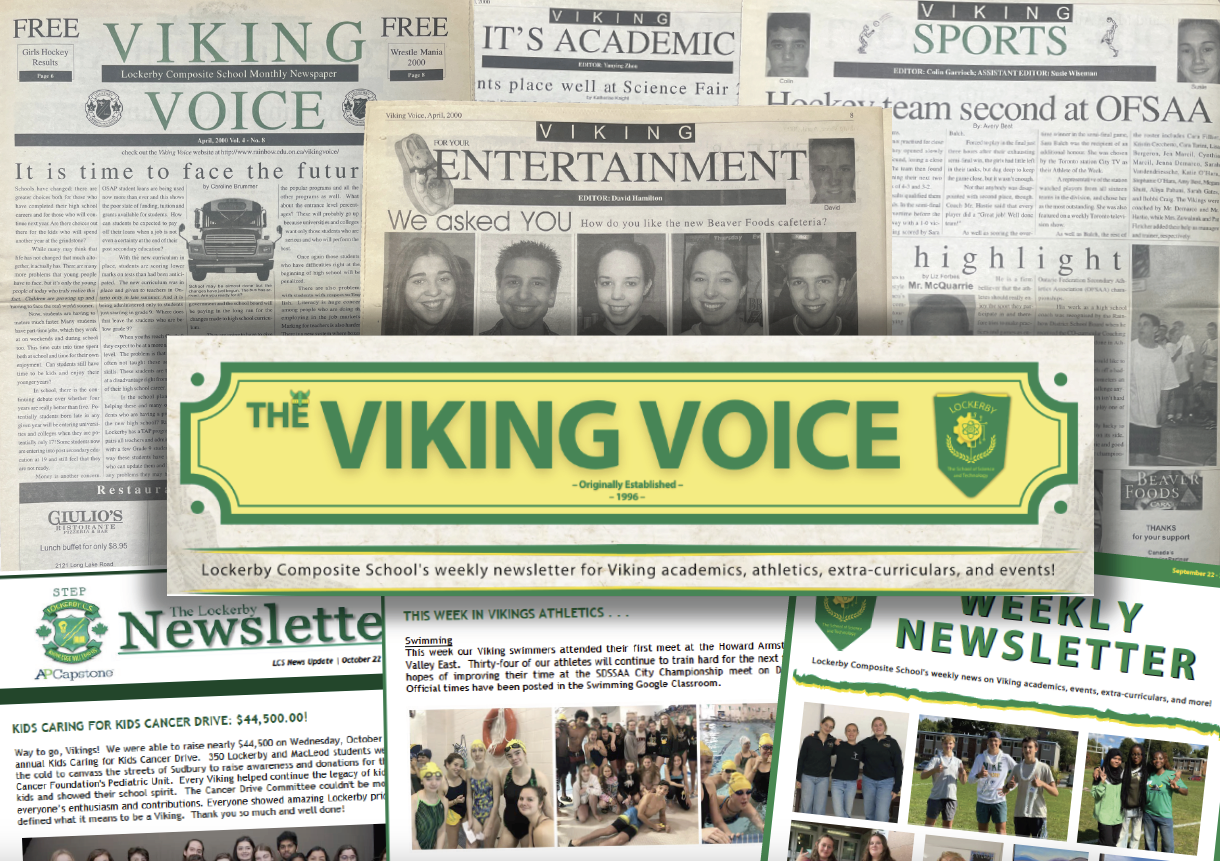The Viking Voice (January 5 - 9, 2026) - Lockerby Composite School
